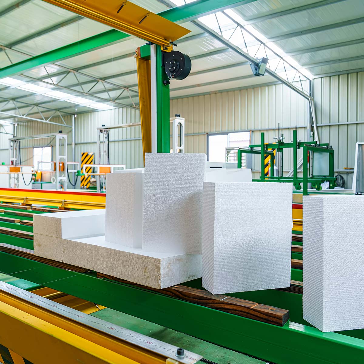 EPS Automatic Block Cutting Machine - Green Building EPS Machine