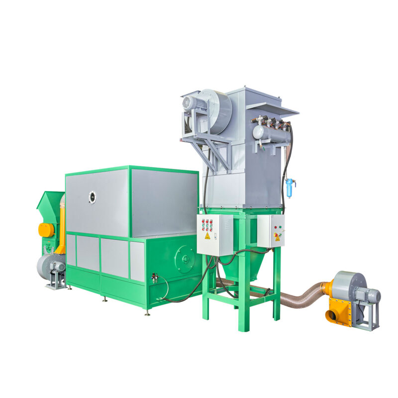 EPS Crushing & dedusting Integrated Machine - Green Building EPS Machine
